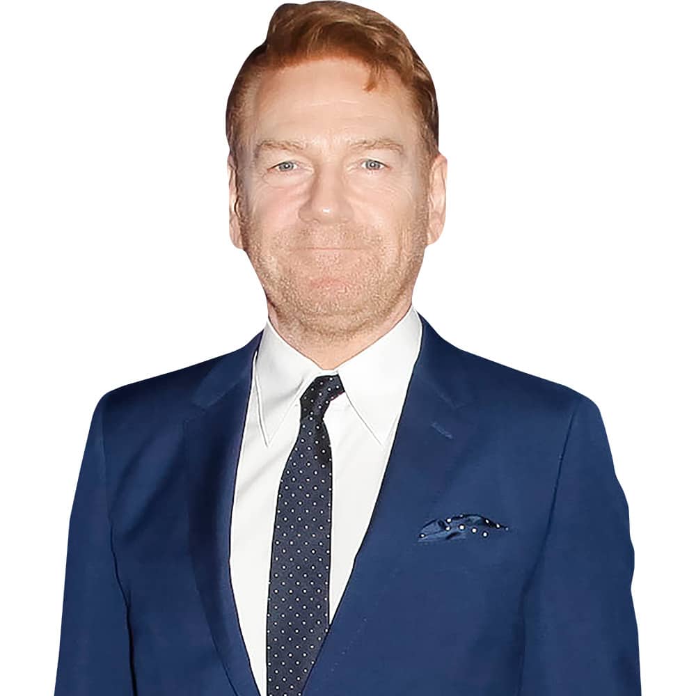 Kenneth Branagh (Blue Suit) Half Body Buddy - Celebrity Cutouts