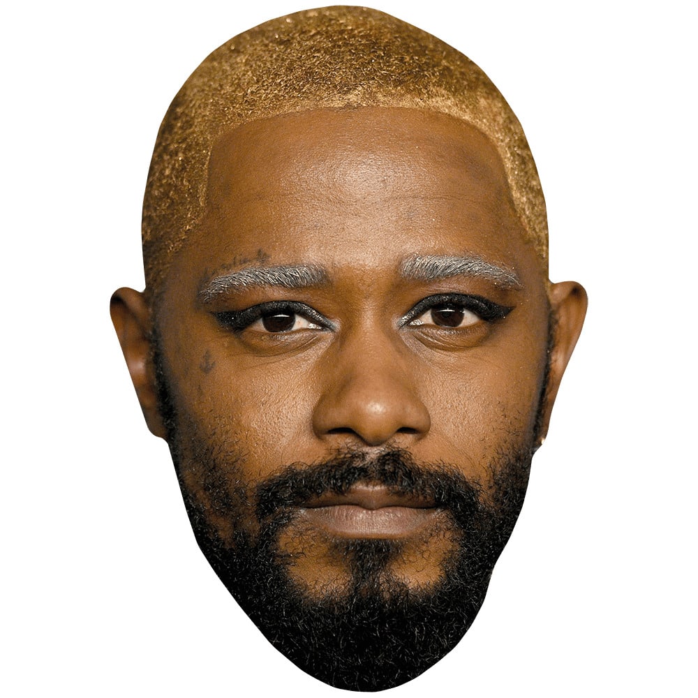 LaKeith Stanfield (Silver Eyebrows) Big Head - Celebrity Cutouts