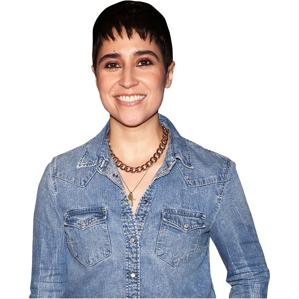 Melissa Navia (Denim) Half Body Buddy - Celebrity Cutouts