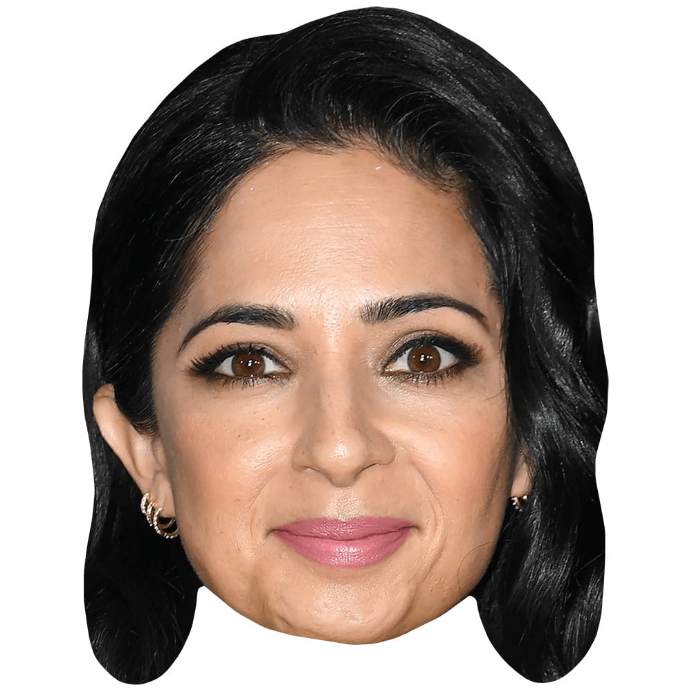 Aarti Majmudar (Make Up) Mask - Celebrity Cutouts