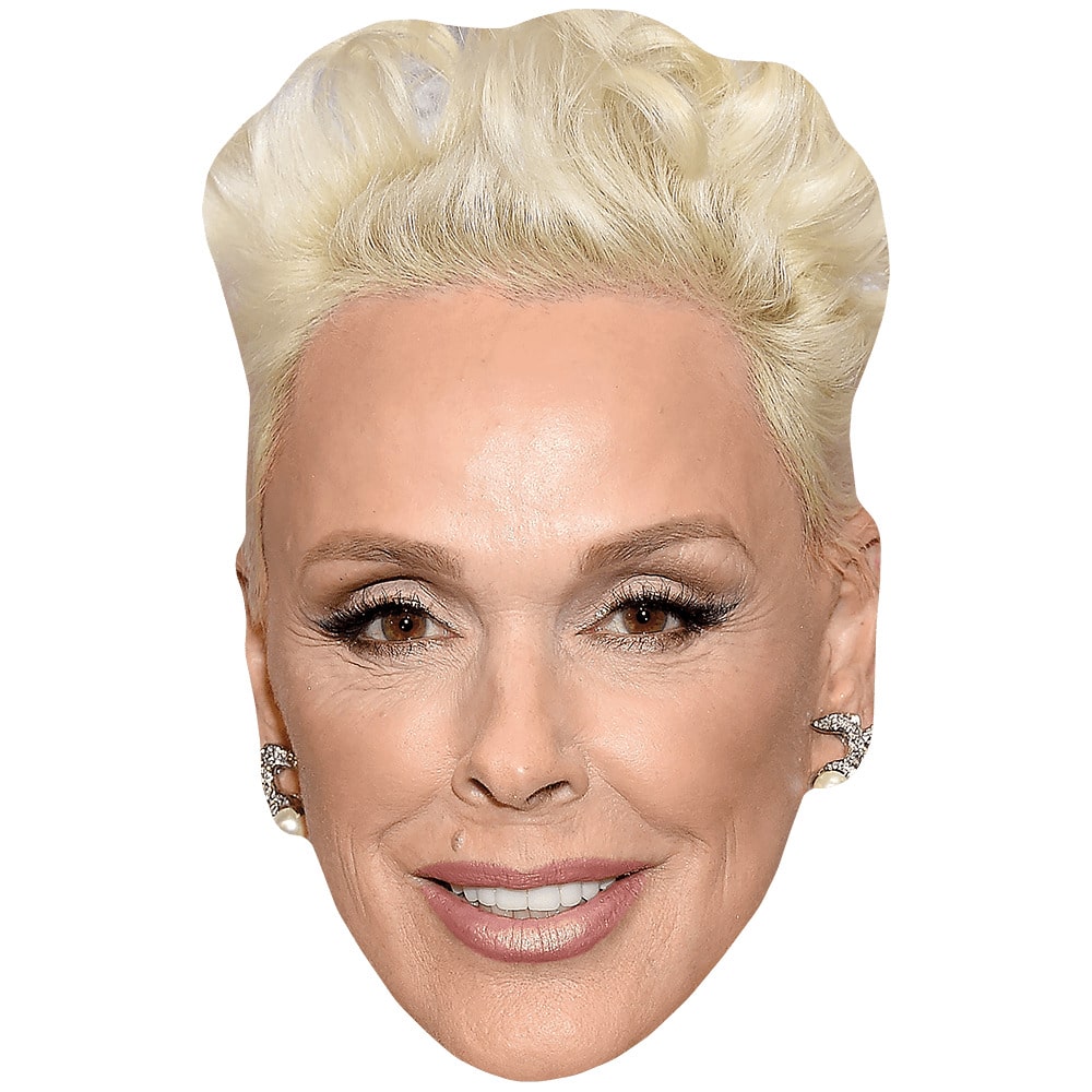 Brigitte Nielsen (Smile) Big Head - Celebrity Cutouts