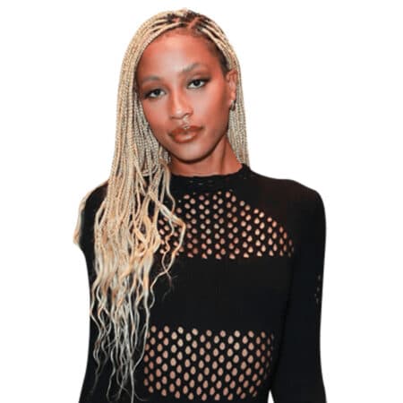 Deja Monet (Black Outfit) Half Body Buddy - Celebrity Cutouts