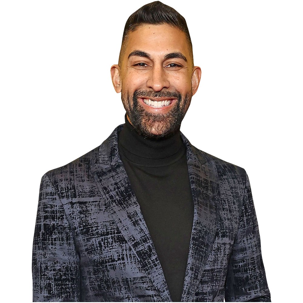 Dharminder Mann (Blazer) Half Body Buddy - Celebrity Cutouts