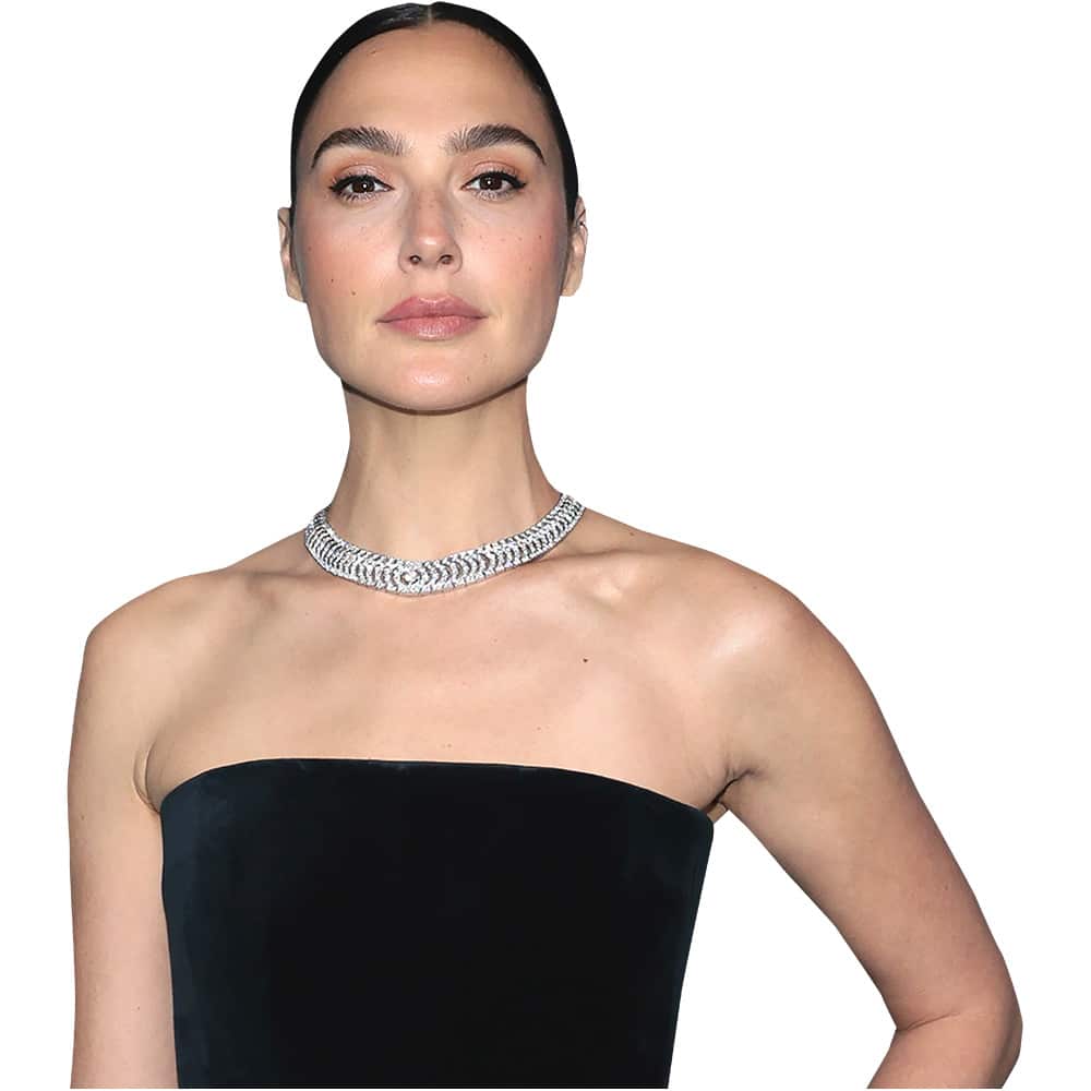Gal Gadot (Strapless Dress) Half Body Buddy - Celebrity Cutouts