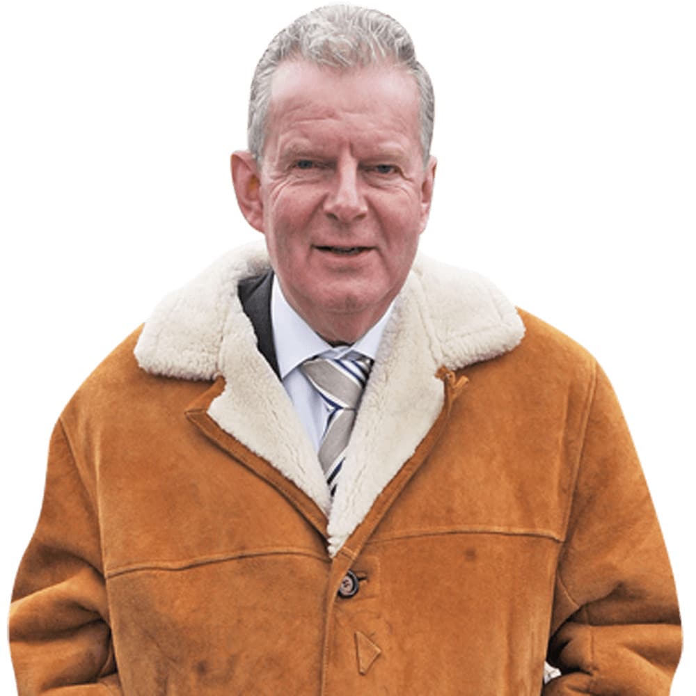 John Motson (Coat) Half Body Buddy - Celebrity Cutouts