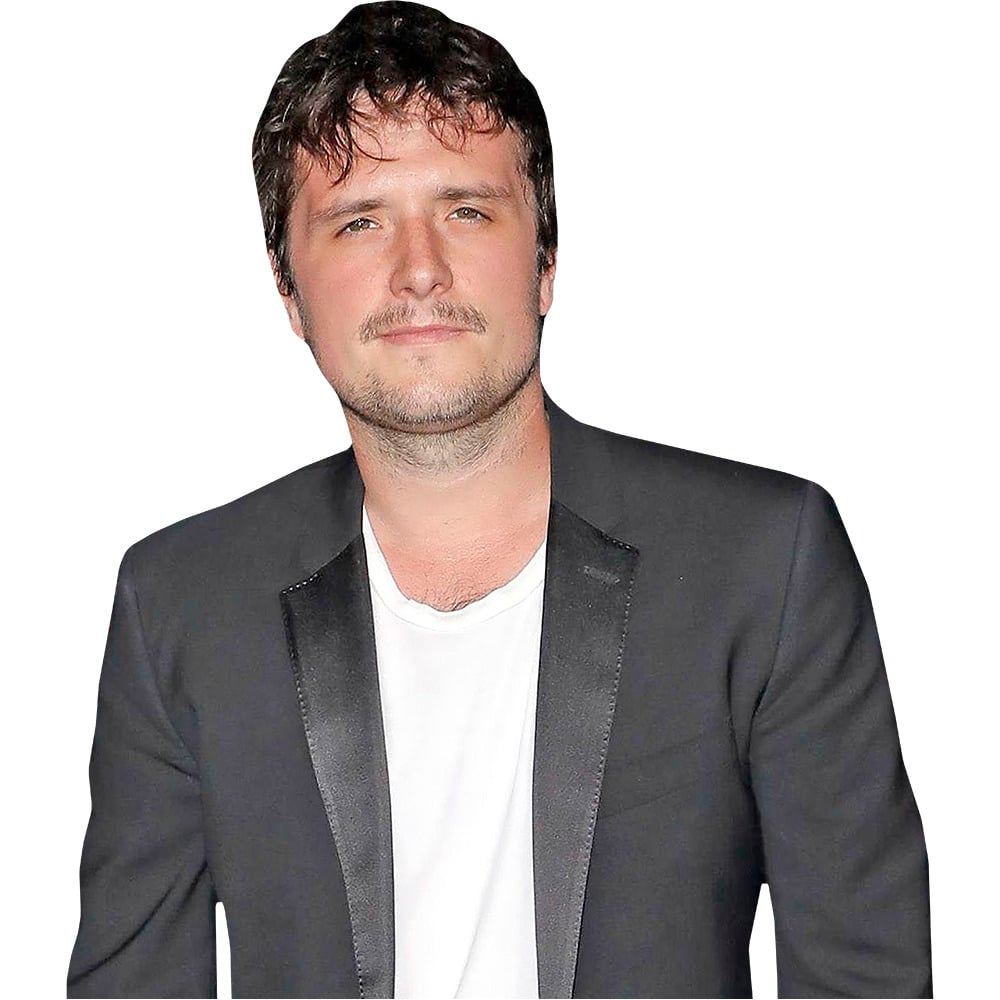 Josh Hutcherson (Black Suit) Half Body Buddy - Celebrity Cutouts