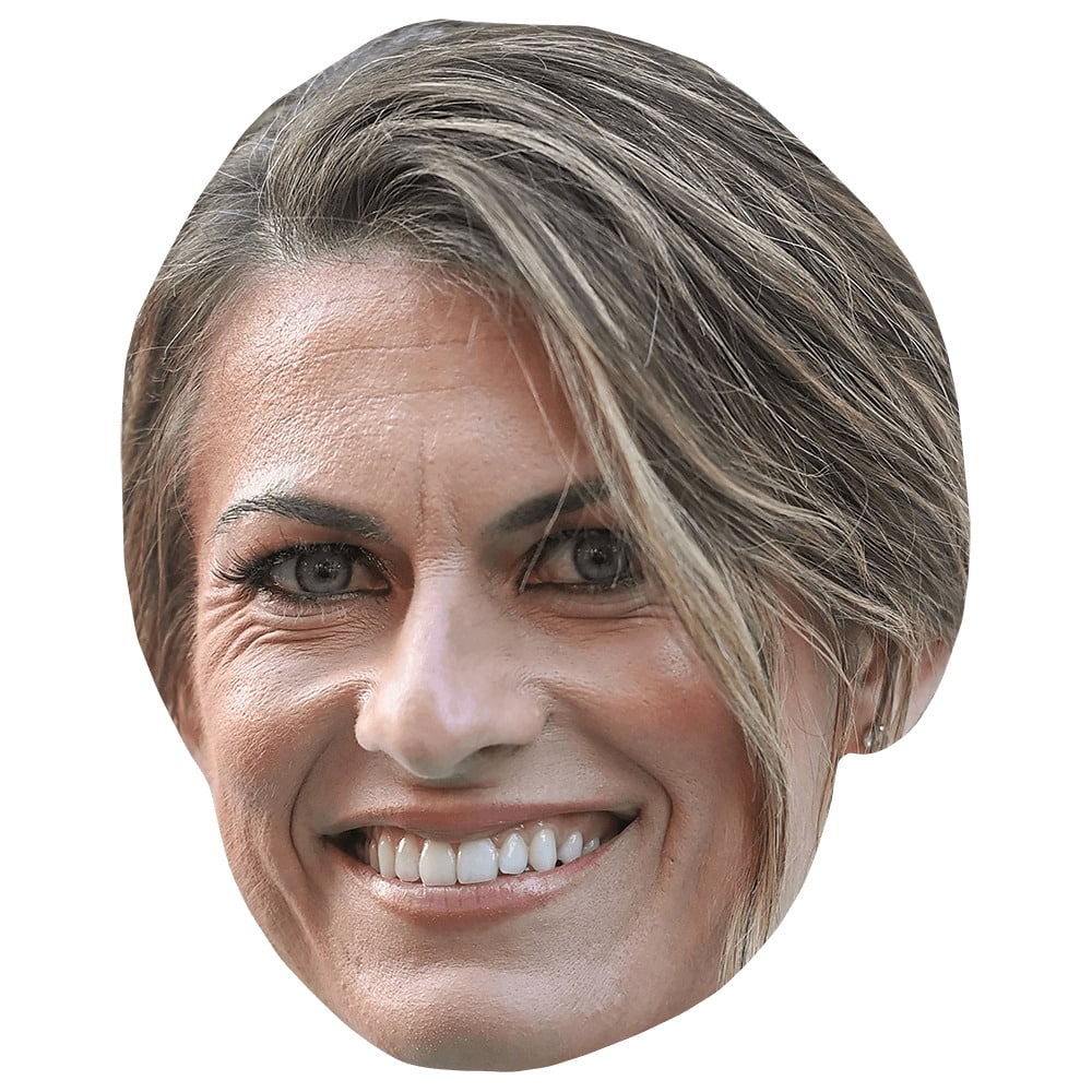 Karen Carney (Smile) Big Head - Celebrity Cutouts