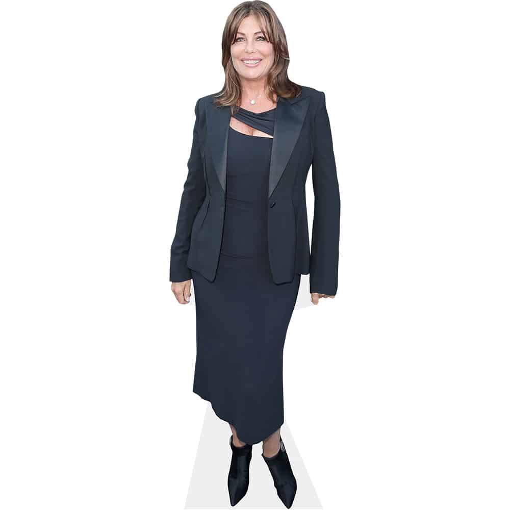 Kelly Lebrock (Black Outfit) Cardboard Cutout - Celebrity Cutouts