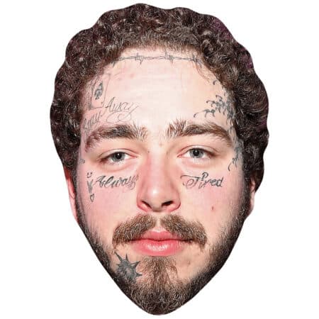Post Malone (Beard) Big Head - Celebrity Cutouts