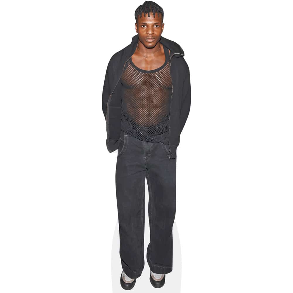 Abdul Jeleel Yussuf (Sheer Top) Cardboard Cutout - Celebrity Cutouts