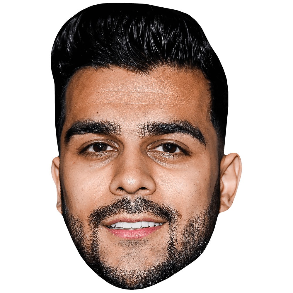 Adam Waheed (Beard) Mask - Celebrity Cutouts