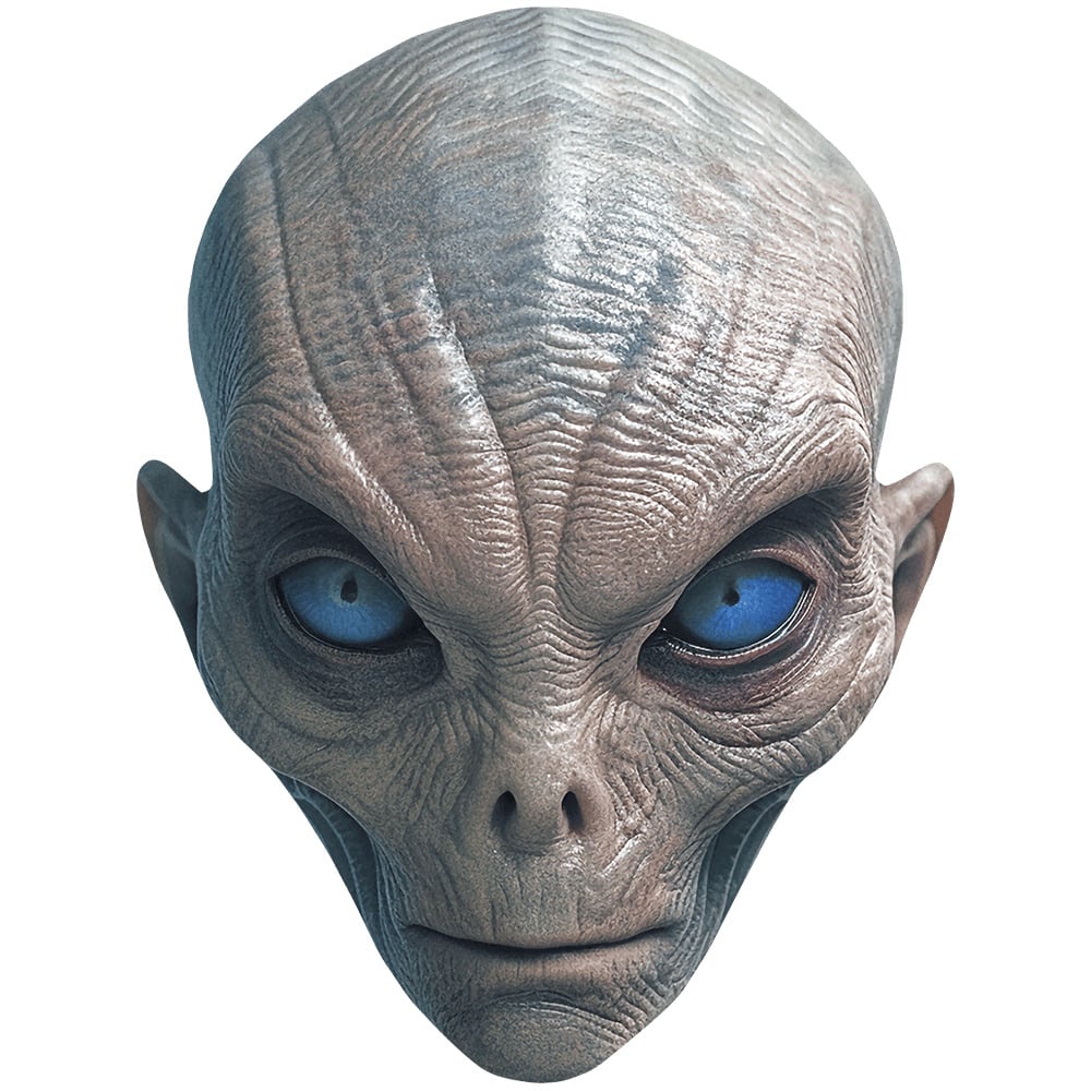 Alien (Blue Eyes) Mask - Celebrity Cutouts