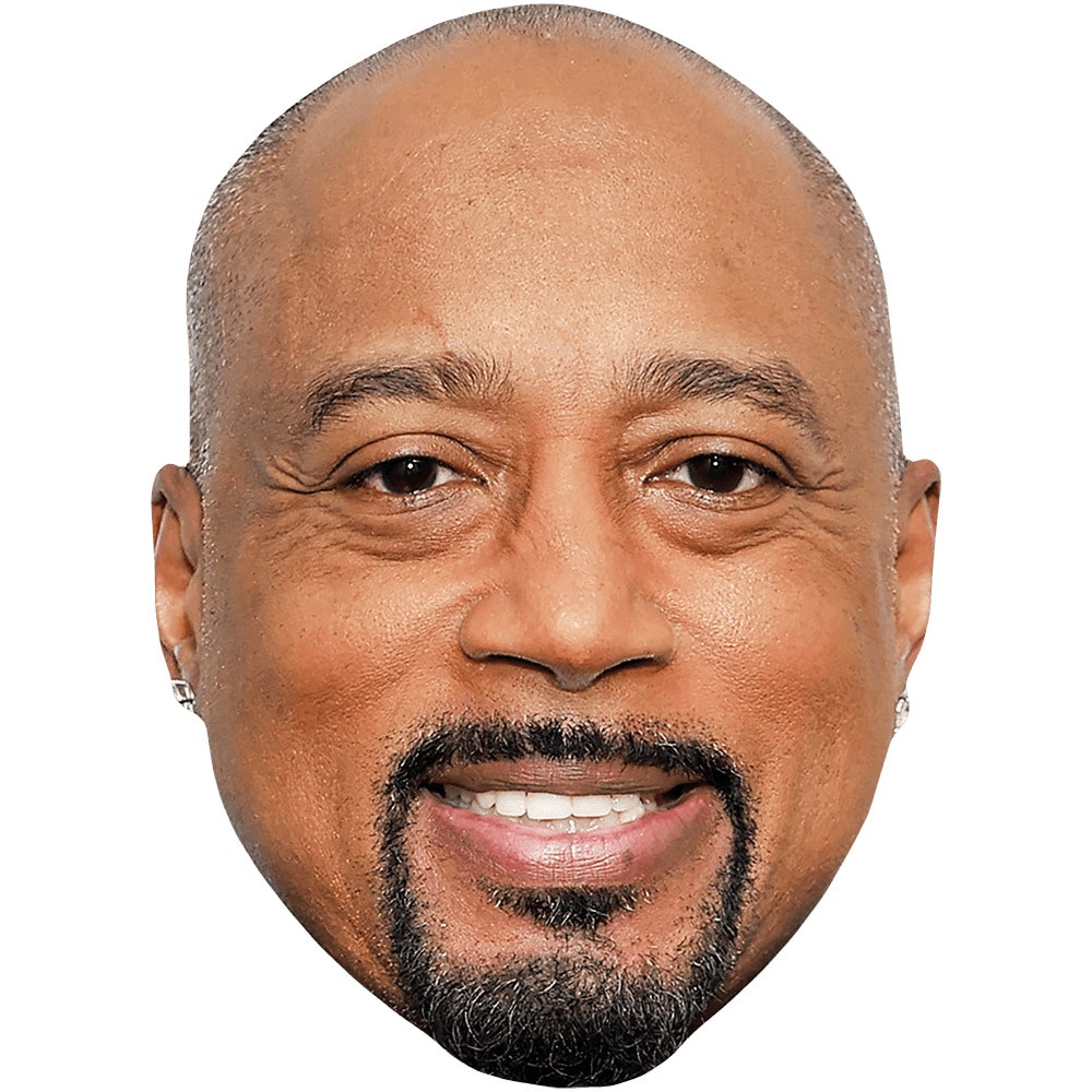 Daymond John (Smile) Mask - Celebrity Cutouts