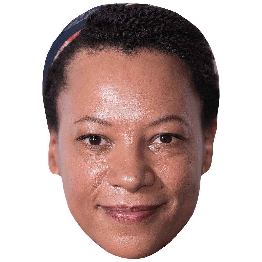 Nina Sosanya (Dark Hair) Big Head - Celebrity Cutouts