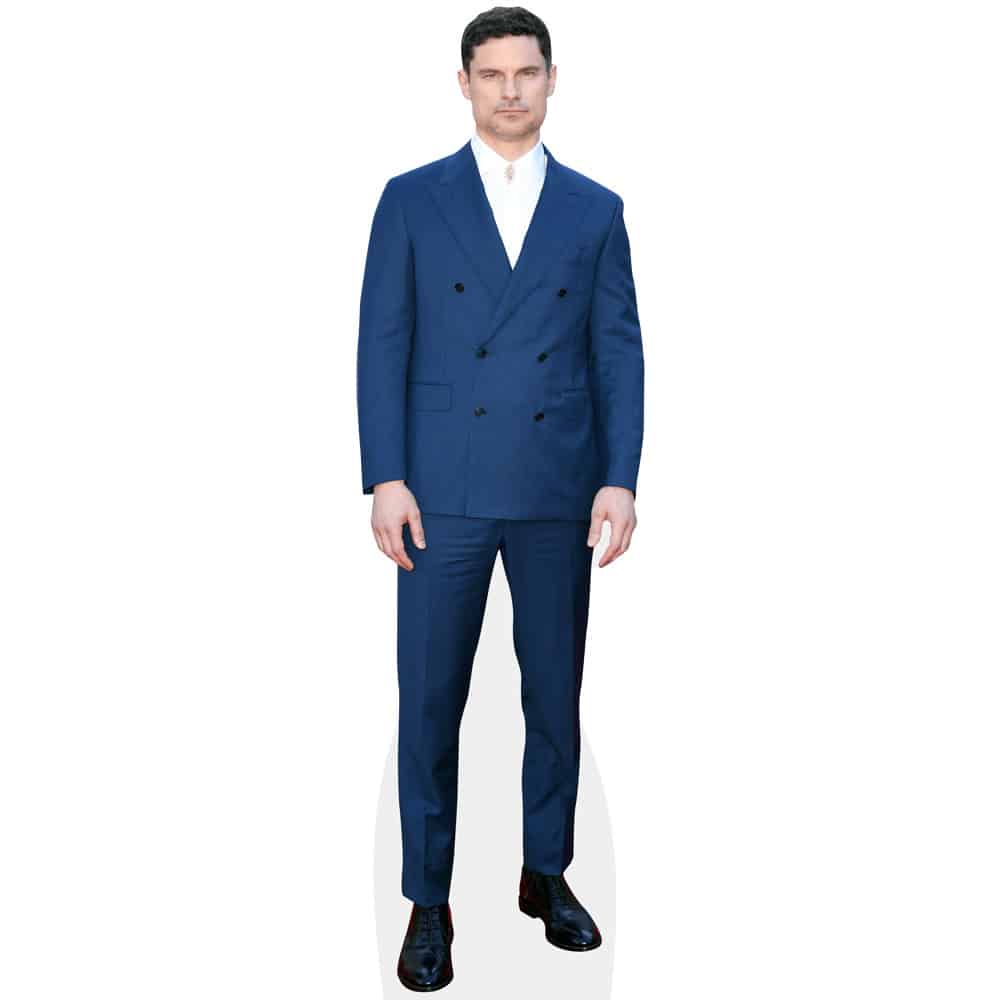 Flula Borg (Blue Suit) Cardboard Cutout - Celebrity Cutouts
