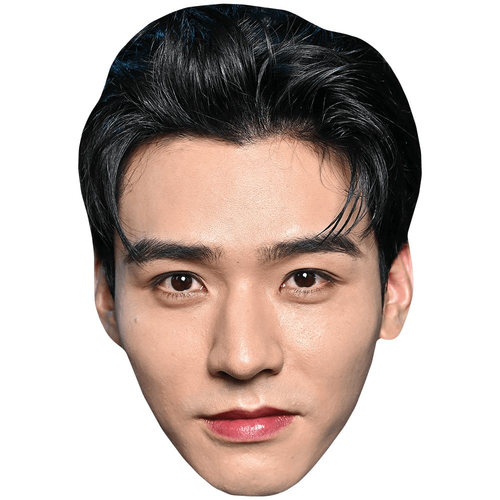 Gong Jun (Black Hair) Mask - Celebrity Cutouts