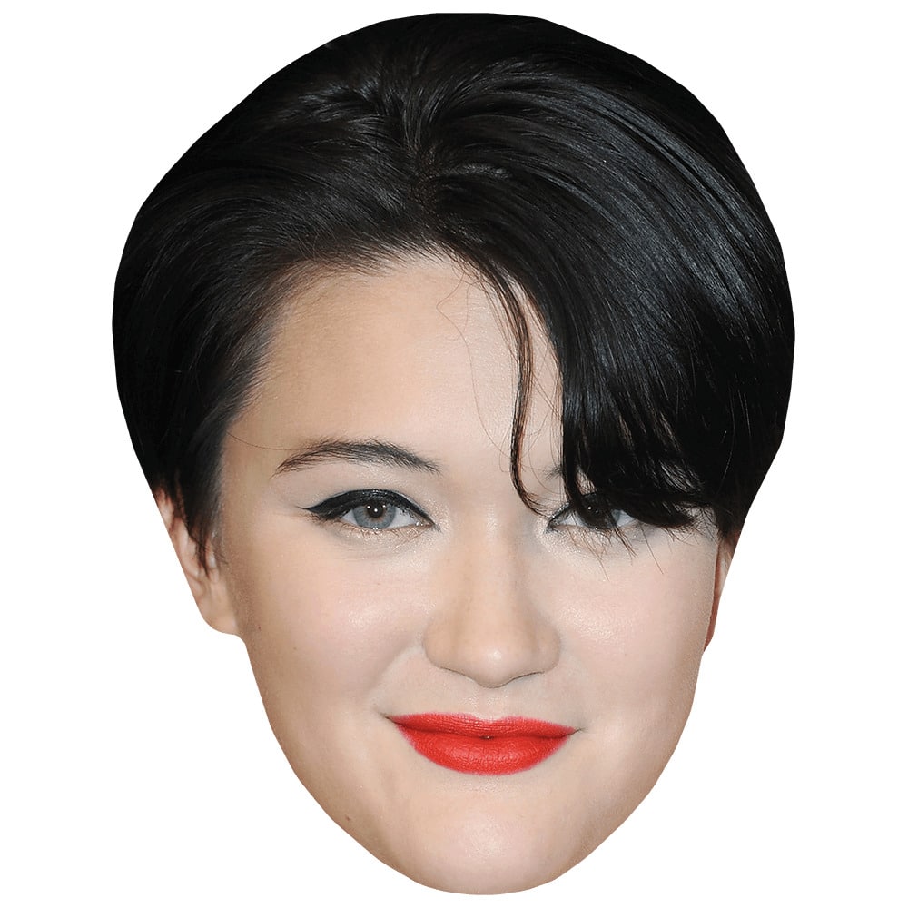 Isa Briones (Lipstick) Mask - Celebrity Cutouts