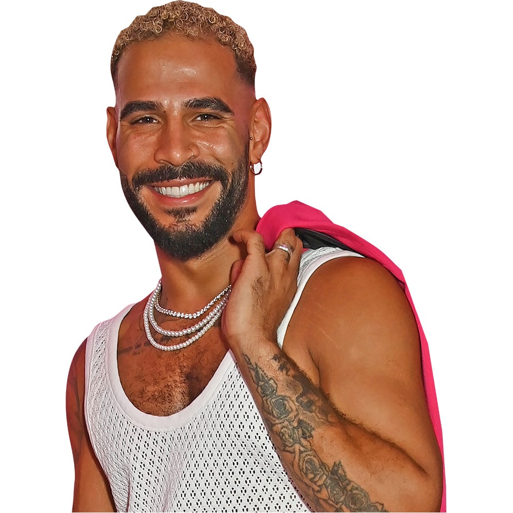 Sandro Farmhouse (Pink Trousers) Half Body Buddy - Celebrity Cutouts