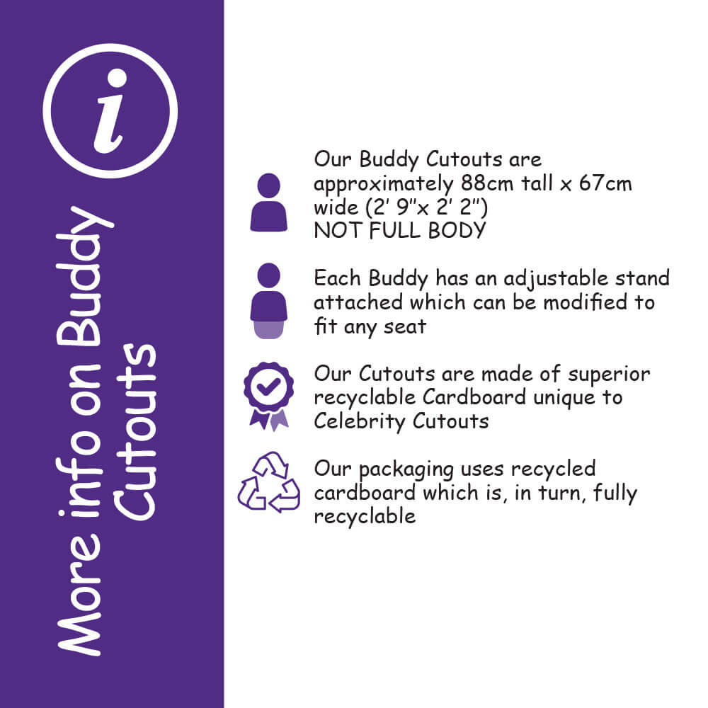 Chase Matthew McQuitty (Blazer) Buddy - Torso Up Cutout - Celebrity Cutouts