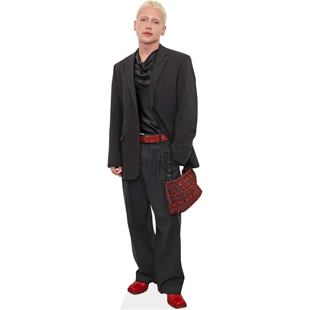 Christopher Grave (Black Outfit) Cardboard Cutout - Celebrity Cutouts