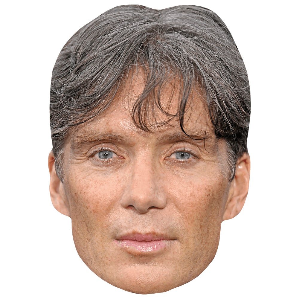 Cillian Murphy (Grey Hair) Mask - Celebrity Cutouts