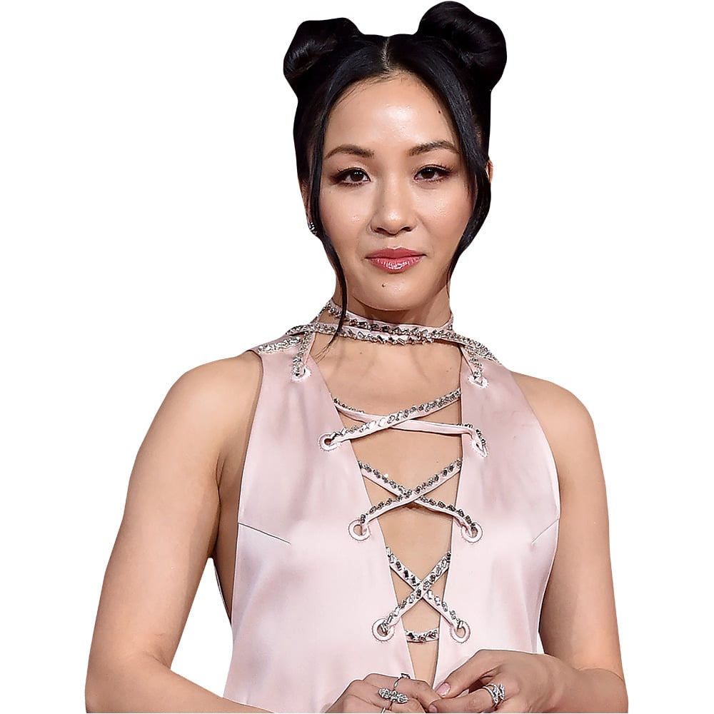 Constance Wu (Pink Dress) Half Body Buddy - Celebrity Cutouts