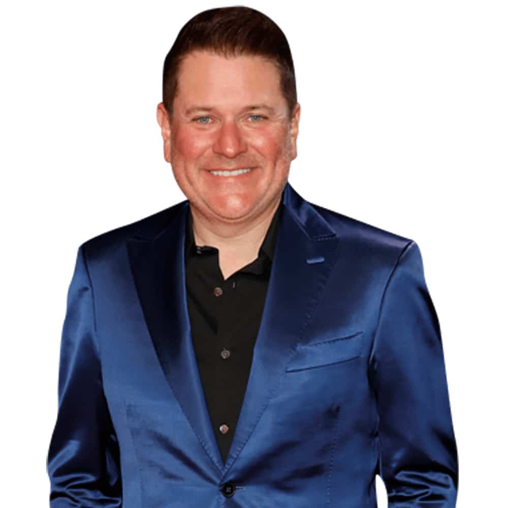 Jay Demarcus (Blue Suit) Half Body Buddy - Celebrity Cutouts