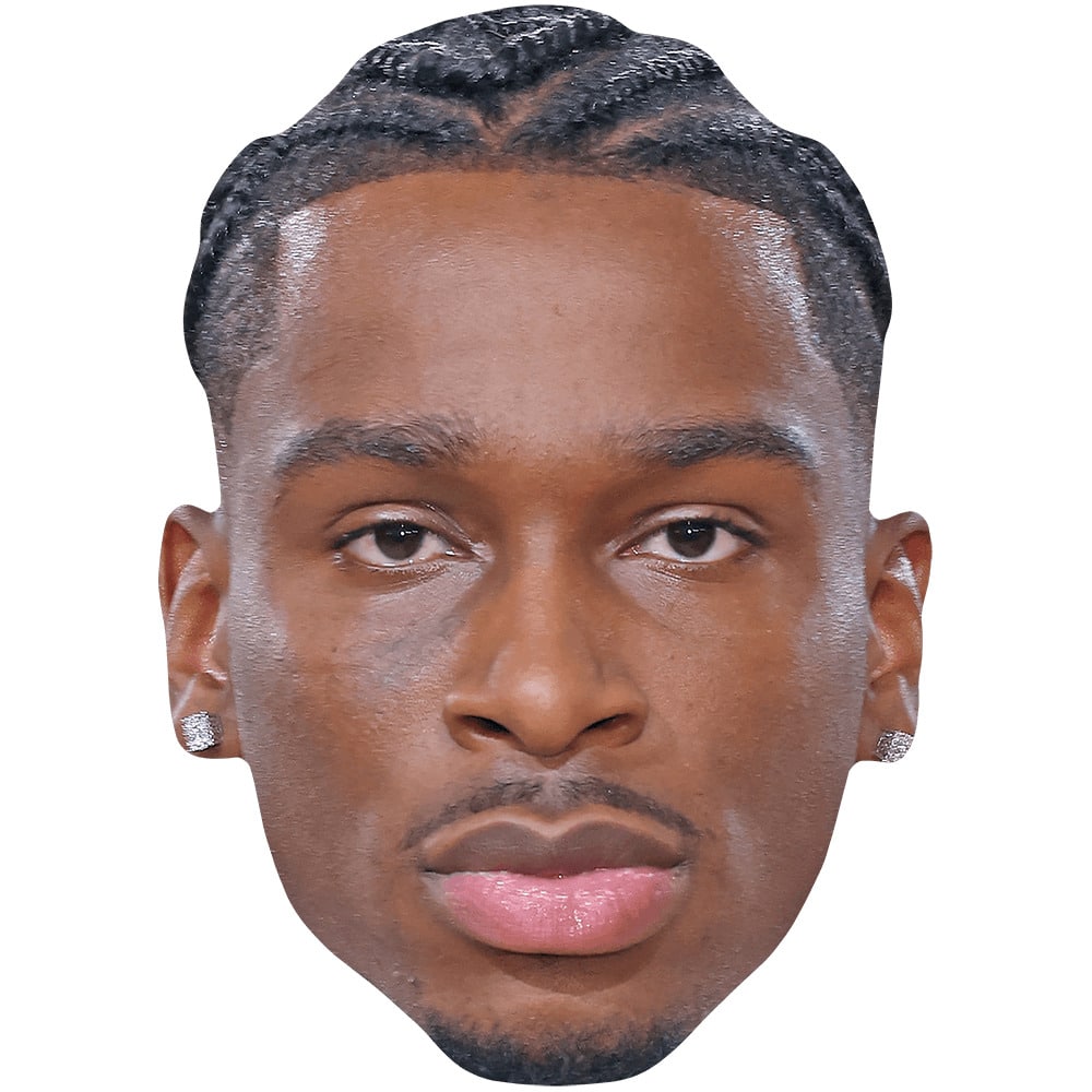 Shai Gilgeous-Alexander (Stoic) Mask - Celebrity Cutouts