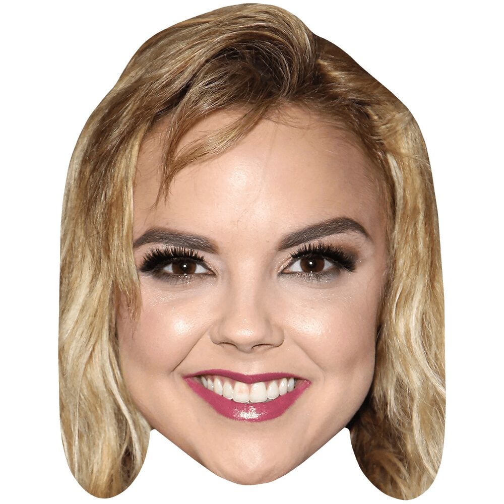 Dillion Harper Smile Mask Celebrity Cutouts