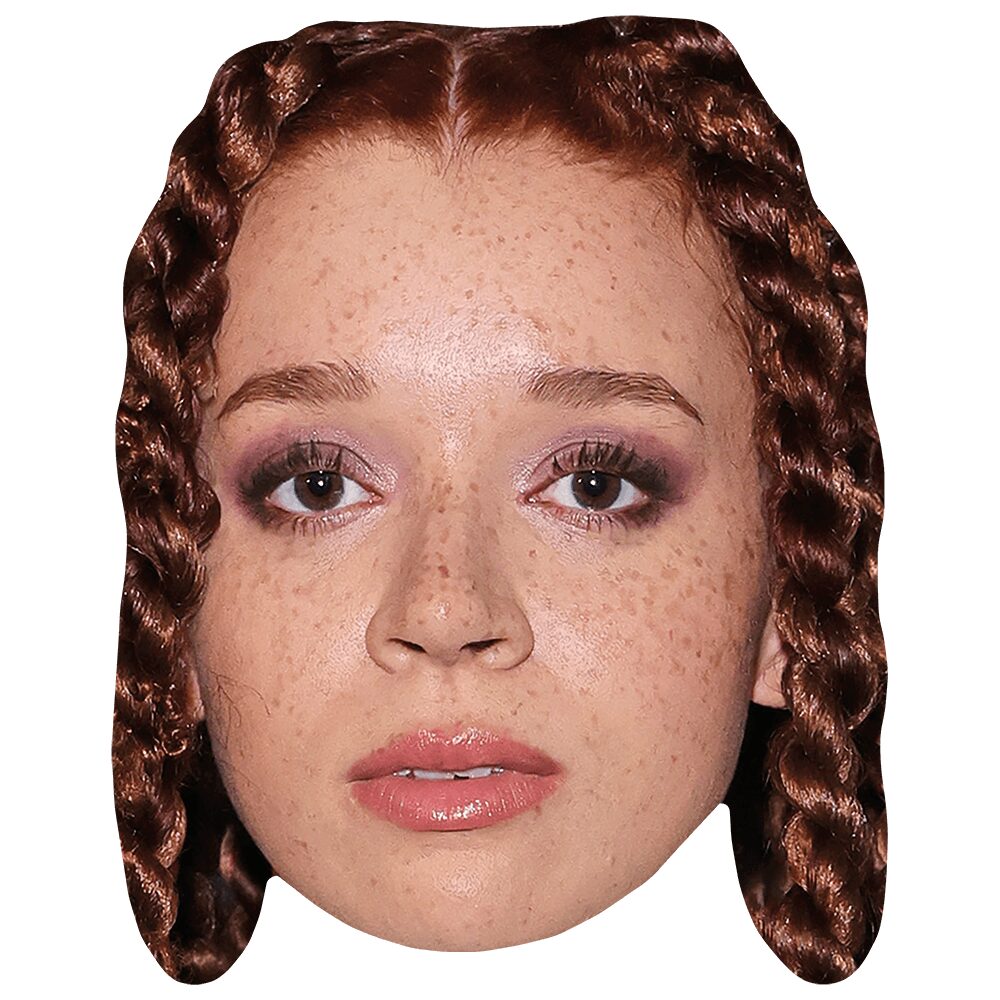 Erin Kellyman (Ginger) Mask - Celebrity Cutouts