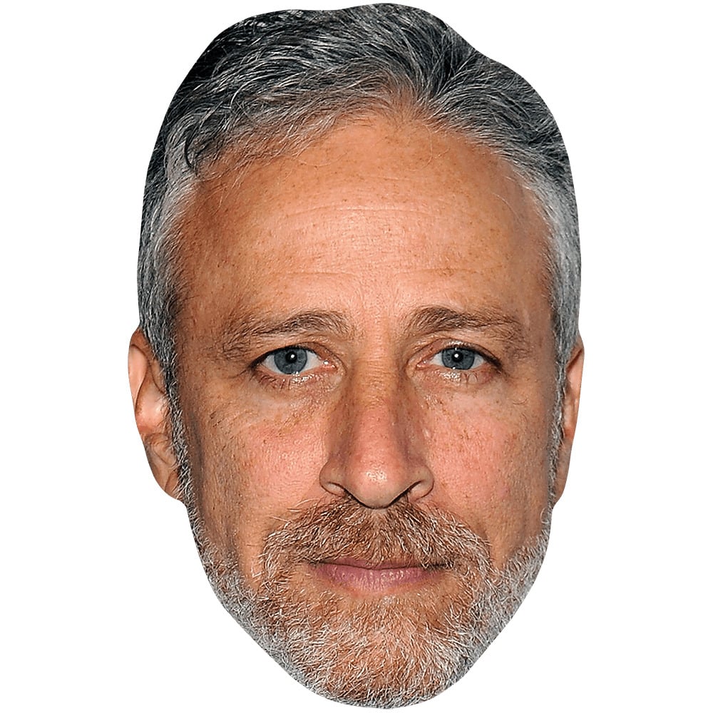 Jon Stewart (Beard) Big Head - Celebrity Cutouts