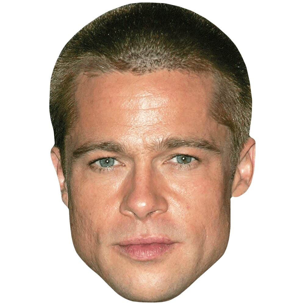 Brad Pitt (Short Hair) Big Head - Celebrity Cutouts