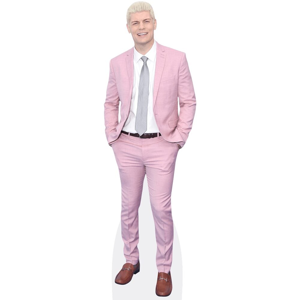 Cody Rhodes Pink Suit Cardboard Cutout Celebrity Cutouts