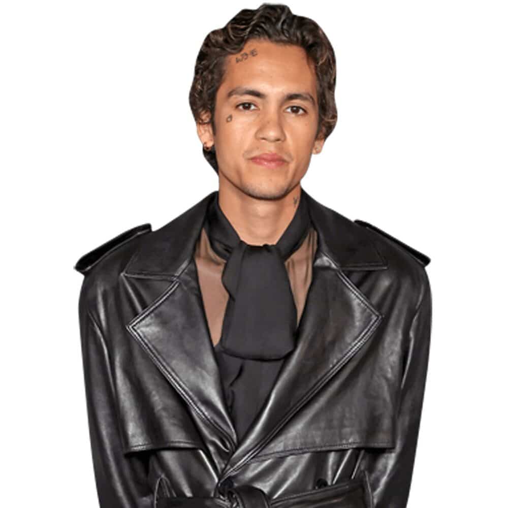 Dominic Fike (Coat) Half Body Buddy - Celebrity Cutouts