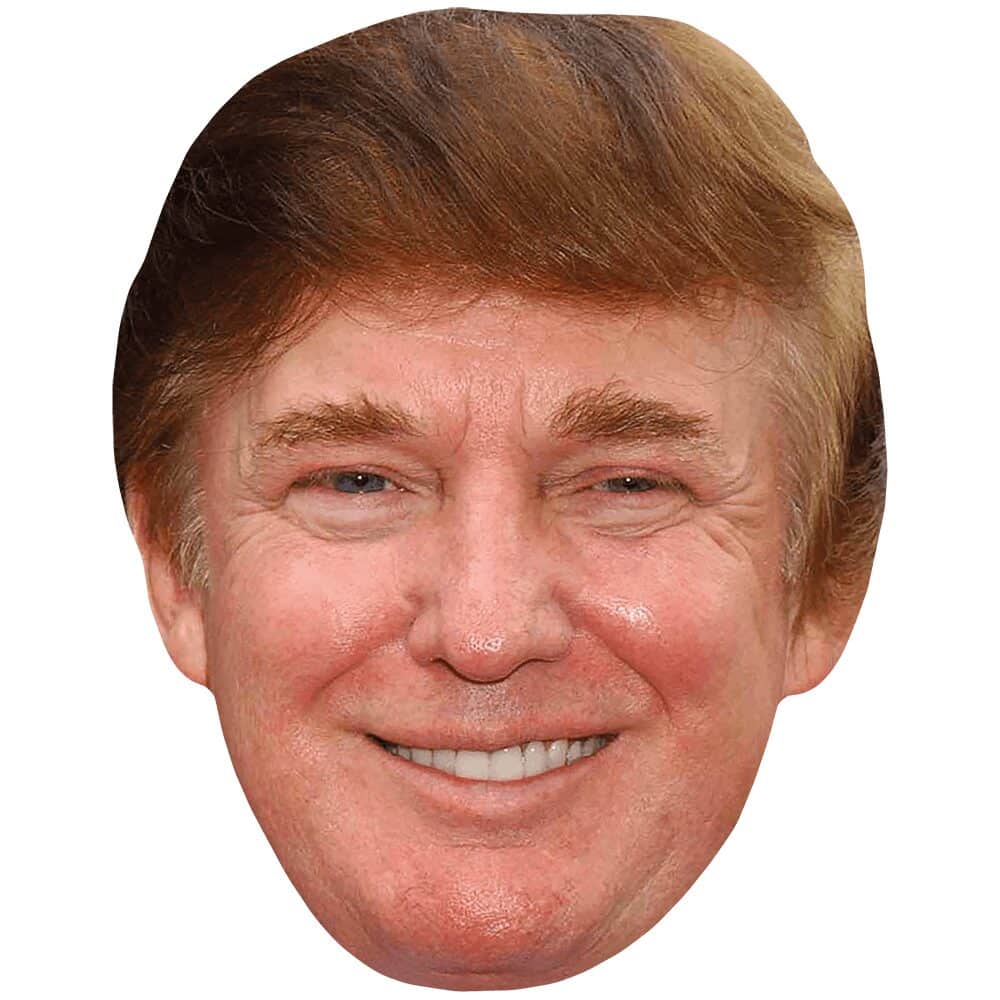 Donald Trump (Smile) Mask - Celebrity Cutouts