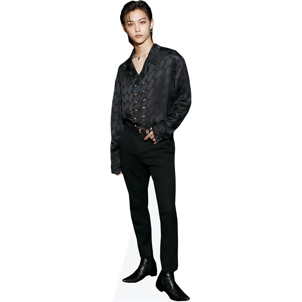 Felix Lee Black Outfit Cardboard Cutout Celebrity Cutouts