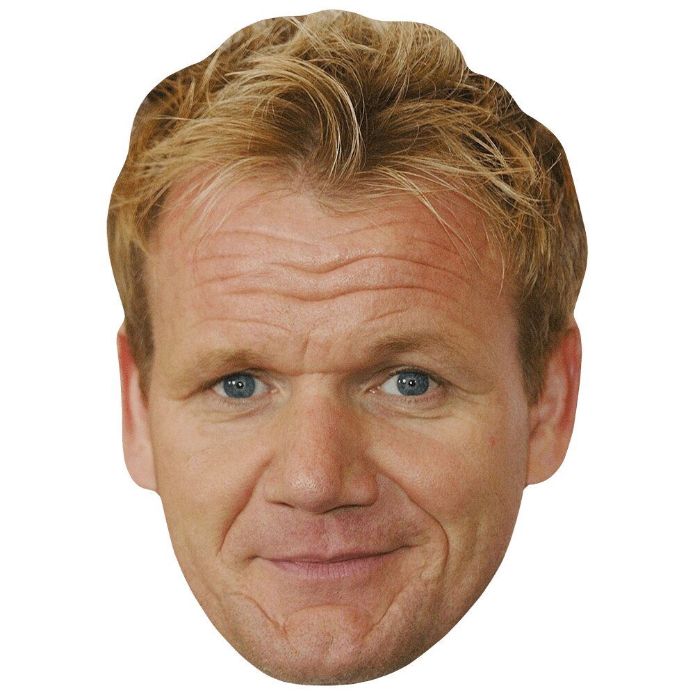 Gordon Ramsay (Smirk) Big Head - Celebrity Cutouts