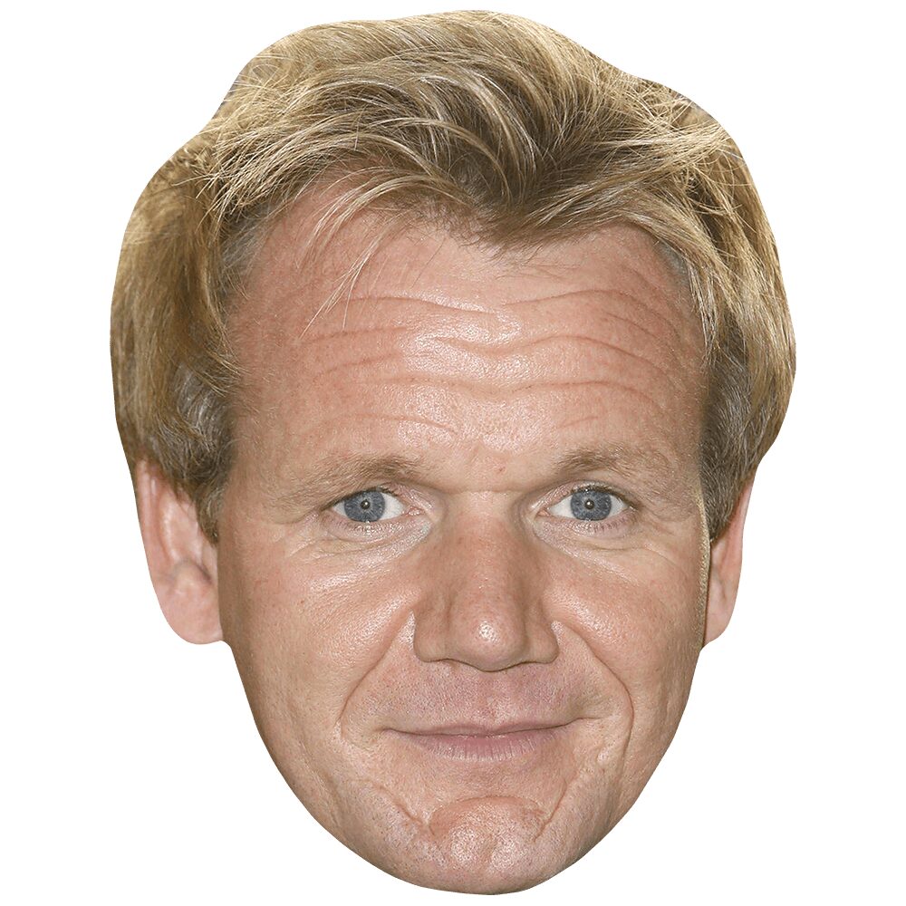 Gordon Ramsay (Young) Big Head - Celebrity Cutouts