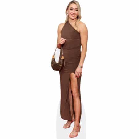 Franziska Van Almsick (Pink Dress) Cardboard Cutout - Celebrity Cutouts