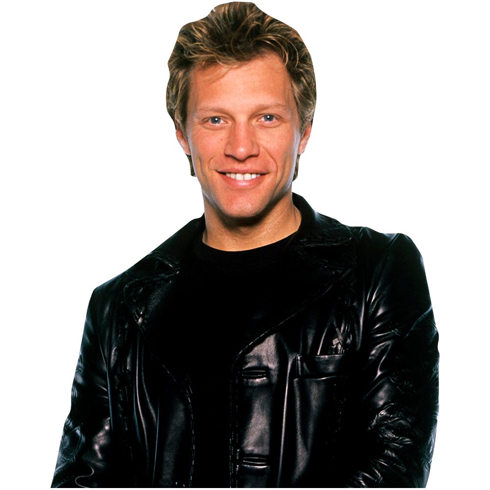 Jon Bon Jovi (Guitar) Half Body Buddy - Celebrity Cutouts