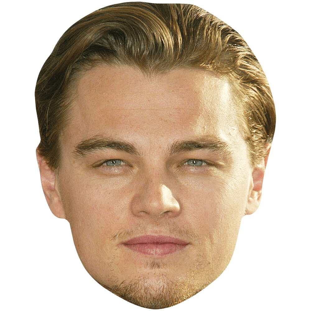 Leonardo DiCaprio (00s) Mask - Celebrity Cutouts