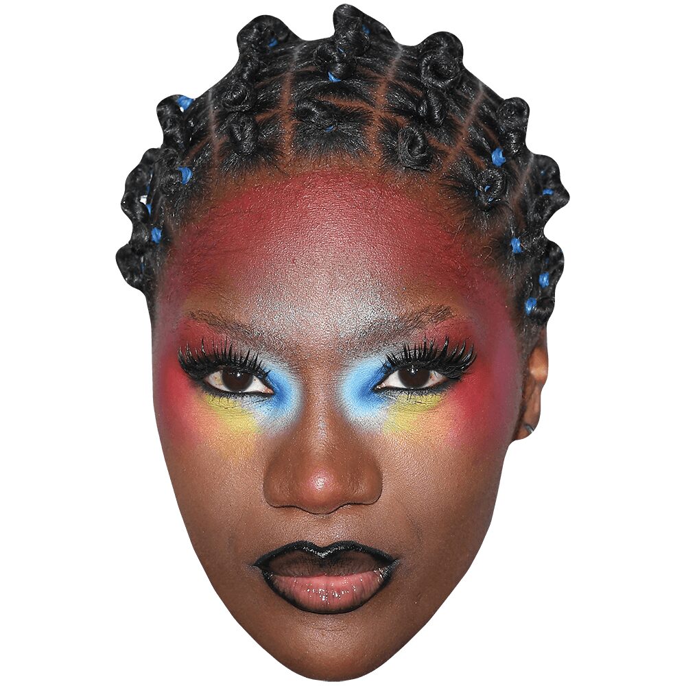 Jaylah Hickmon (Serious) Mask - Celebrity Cutouts