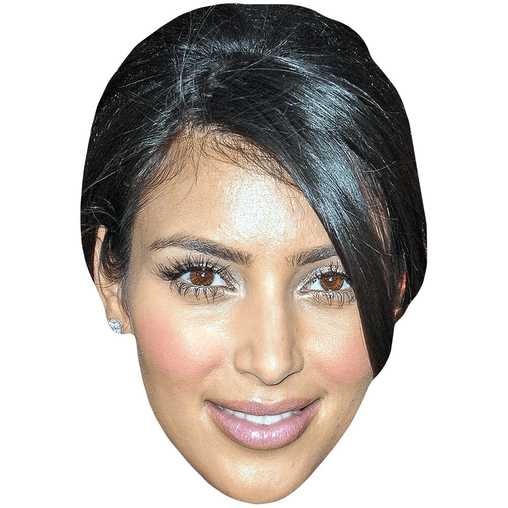 Kim Kardashian (Young) Big Head - Celebrity Cutouts