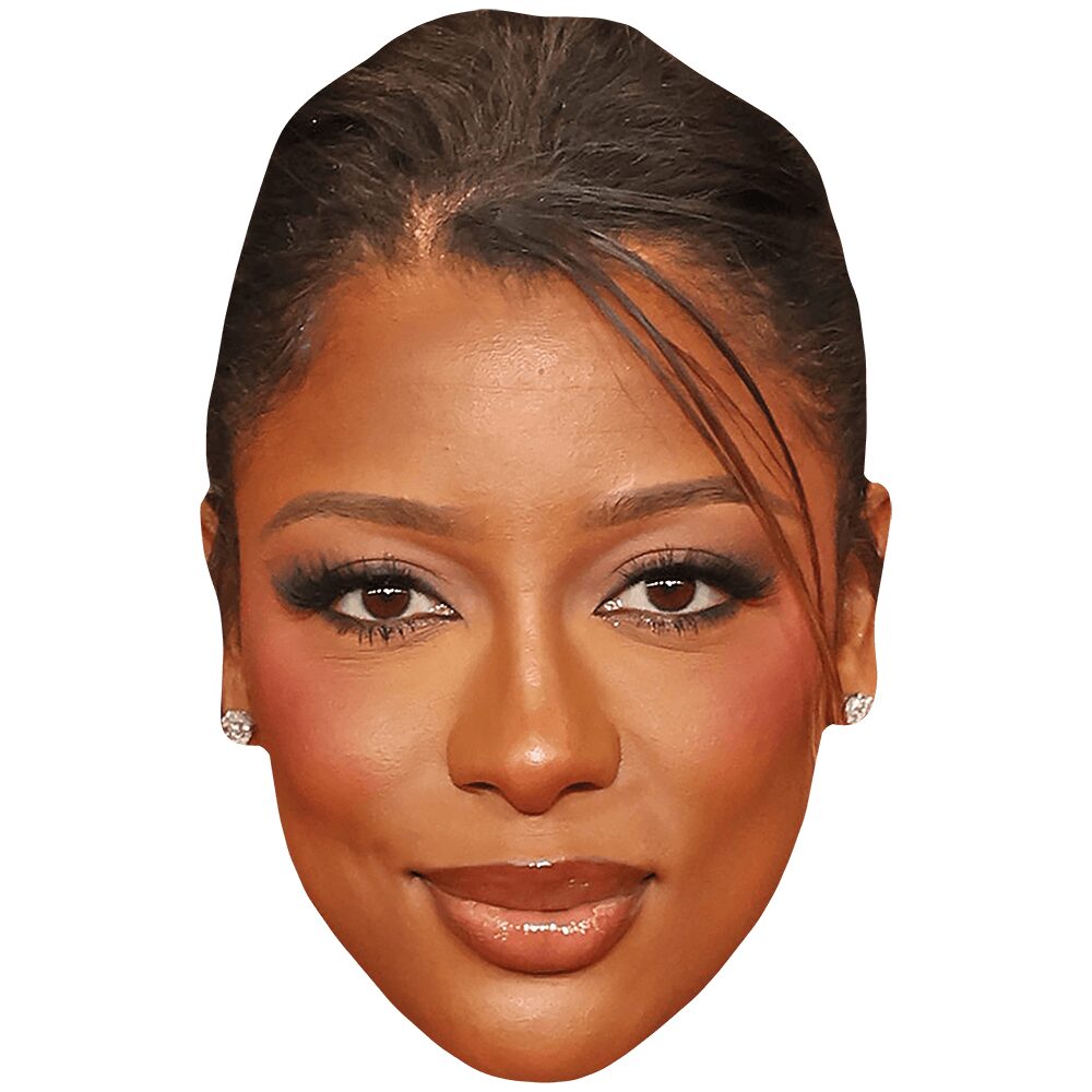 Victoria Monét (Hair Up) Mask - Celebrity Cutouts
