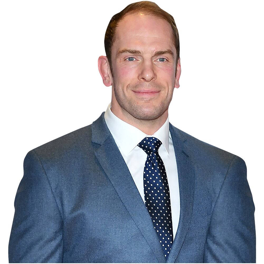 Alun Wyn Jones (Blue Blazer) Half Body Buddy - Celebrity Cutouts