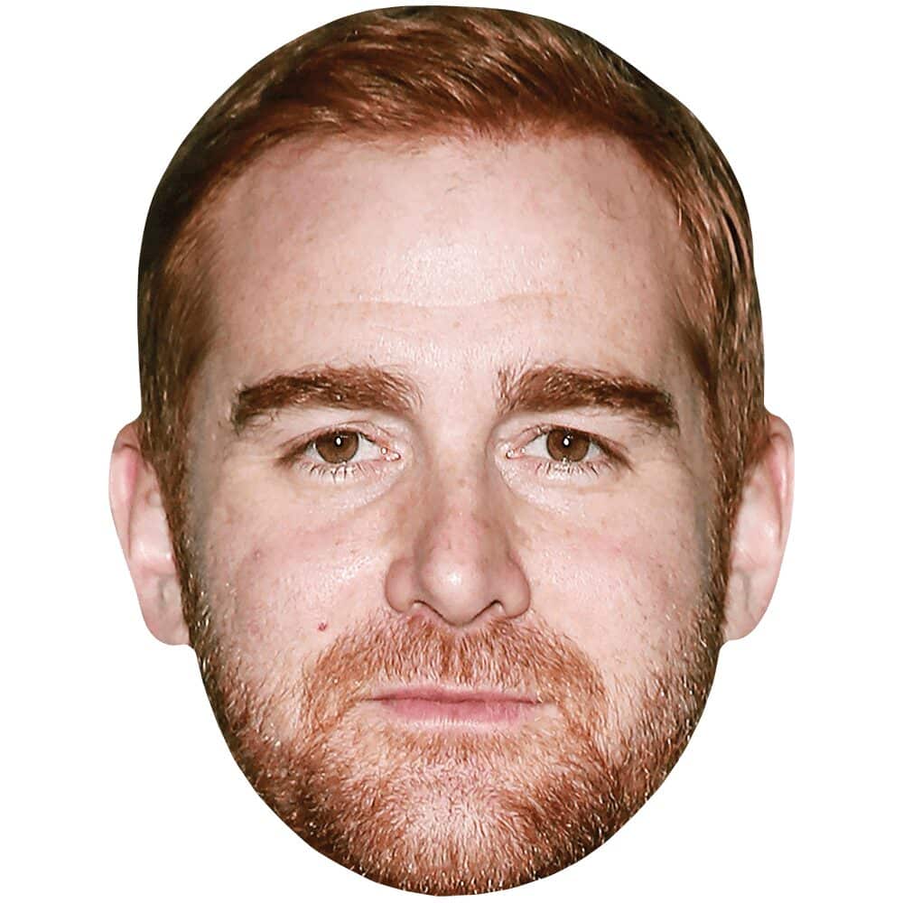 Andrew Santino (Beard) Mask - Celebrity Cutouts