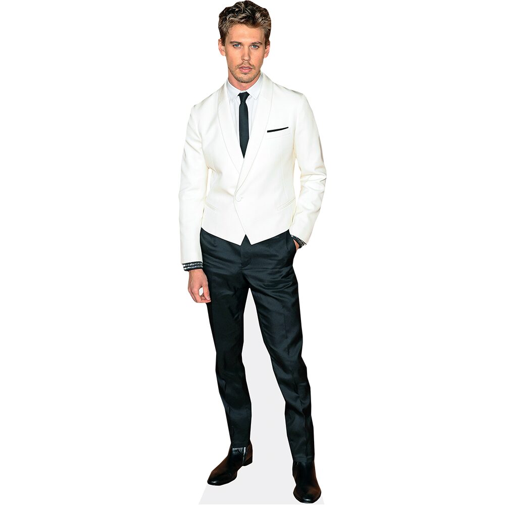 Austin Butler (White Blazer) Cardboard Cutout - Celebrity Cutouts