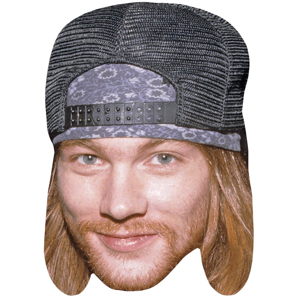 Axl Rose (Hat) Mask - Celebrity Cutouts