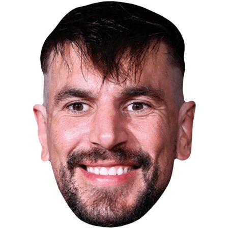 Eben Etzebeth (Goatee) Mask - Celebrity Cutouts