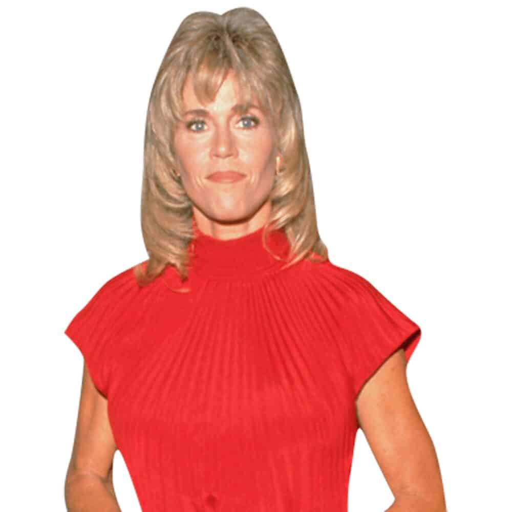Jane Fonda 1990 Half Body Buddy Celebrity Cutouts
